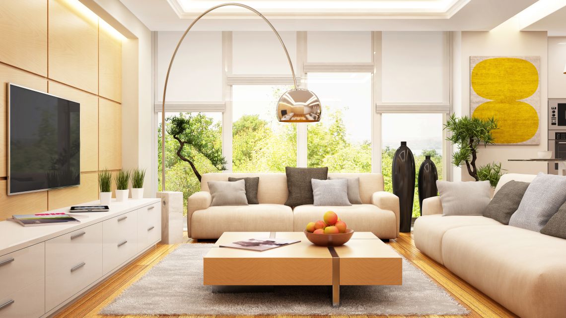 Wohnzimmer - Smart Home