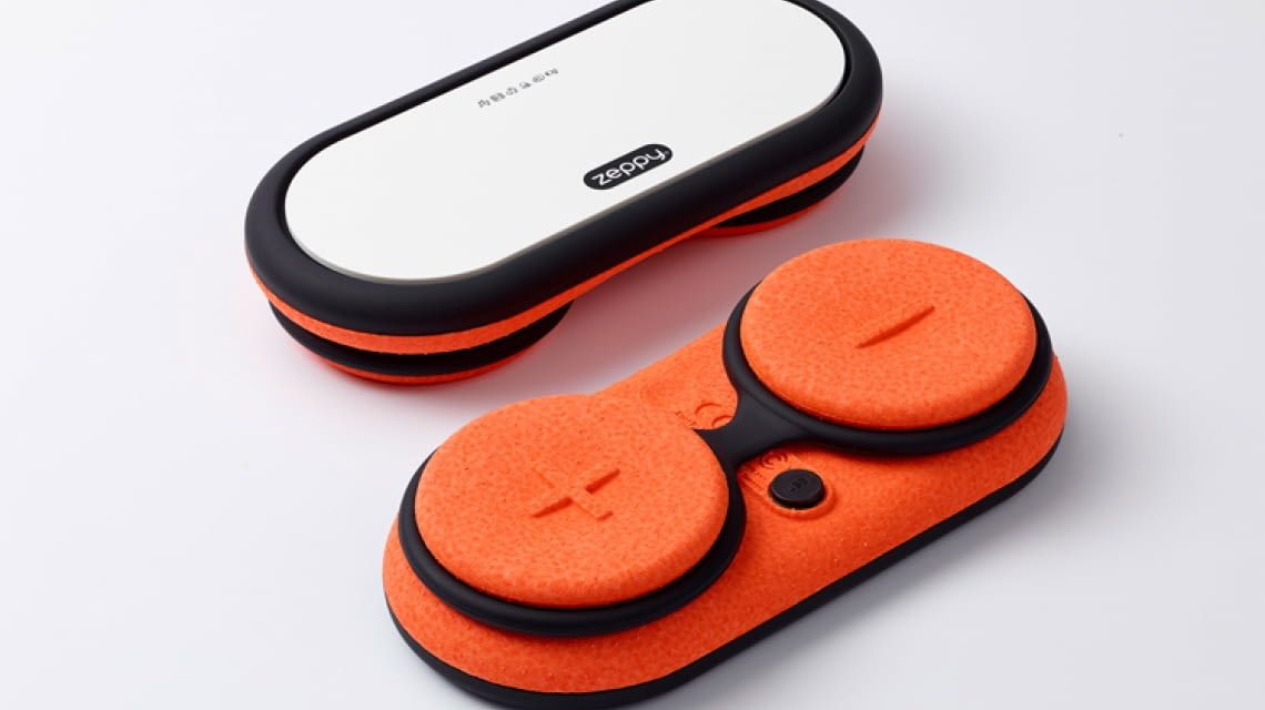 Zeppy – ein Lautsprecher, der auch massieren kann