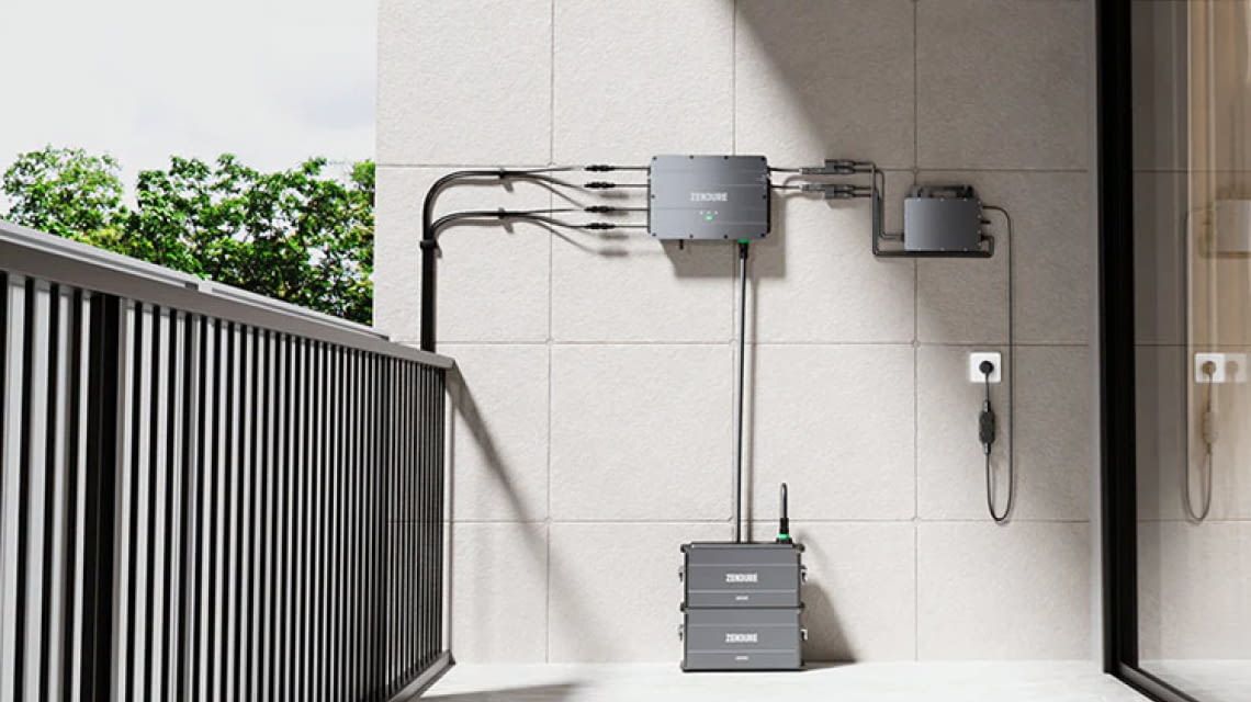 Zendure SolarFlow Balkonkraftwerk Speicher jetzt bestellbar