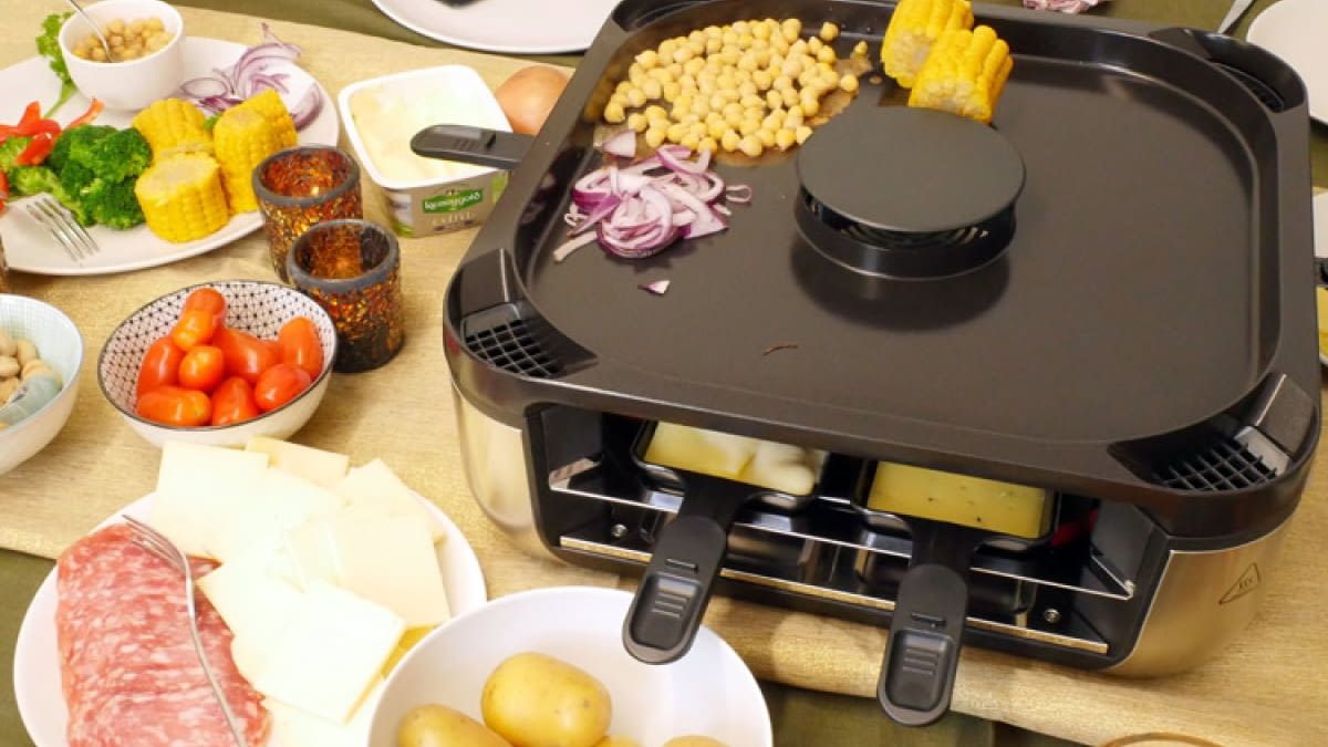 Severin Raclette Test: Erster Tischgrill mit Dunstabzug