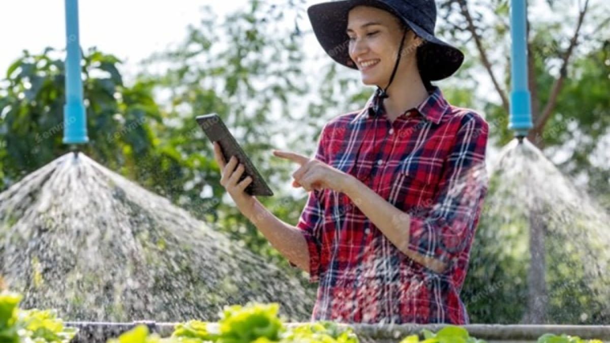 Smart Garden trifft Naturholz