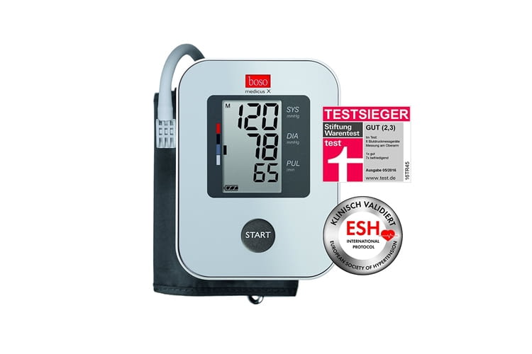 boso medicus X Oberarm-Blutdruckmessgerät im Test-Überblick
