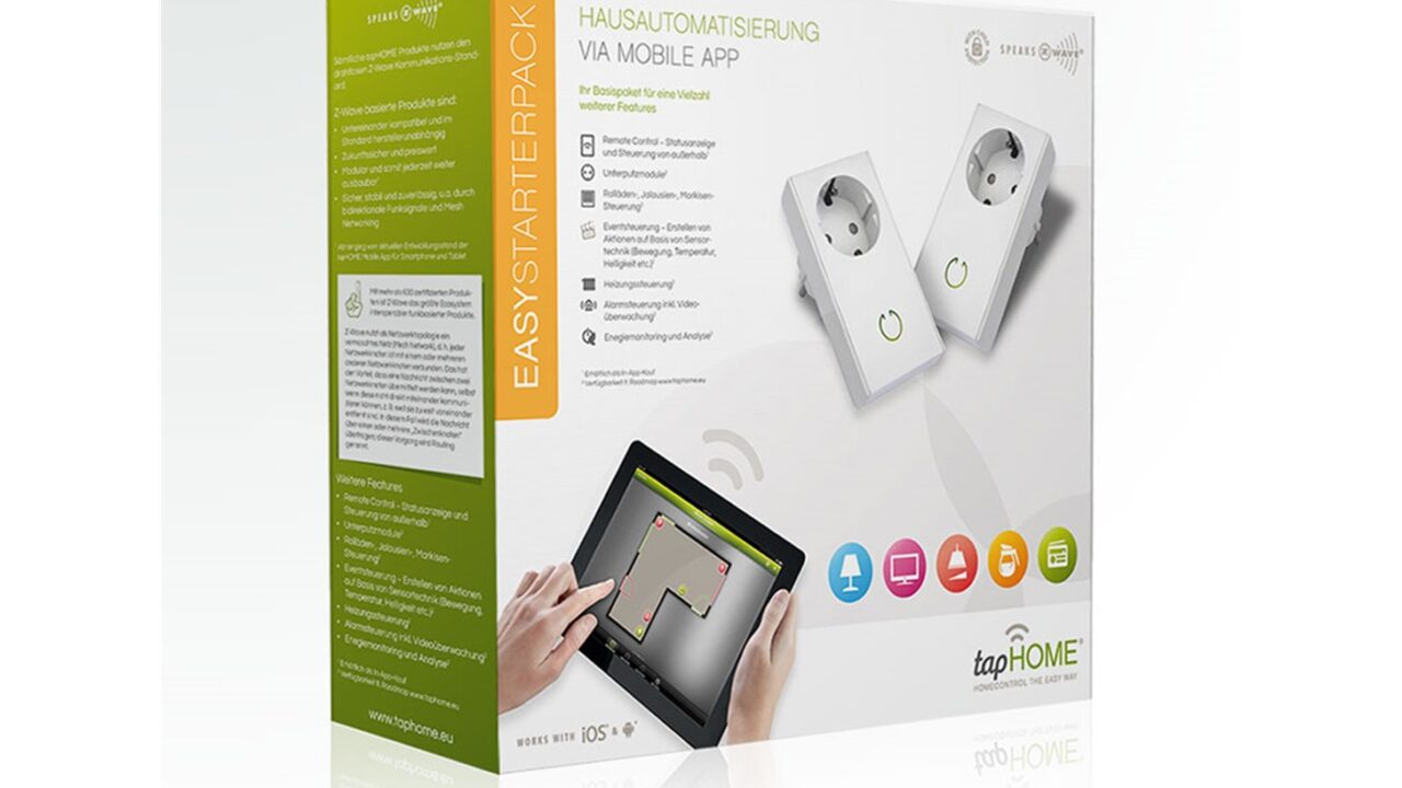 tapHOME | Komfortable Hausautomatisierung via App und Touchscreen