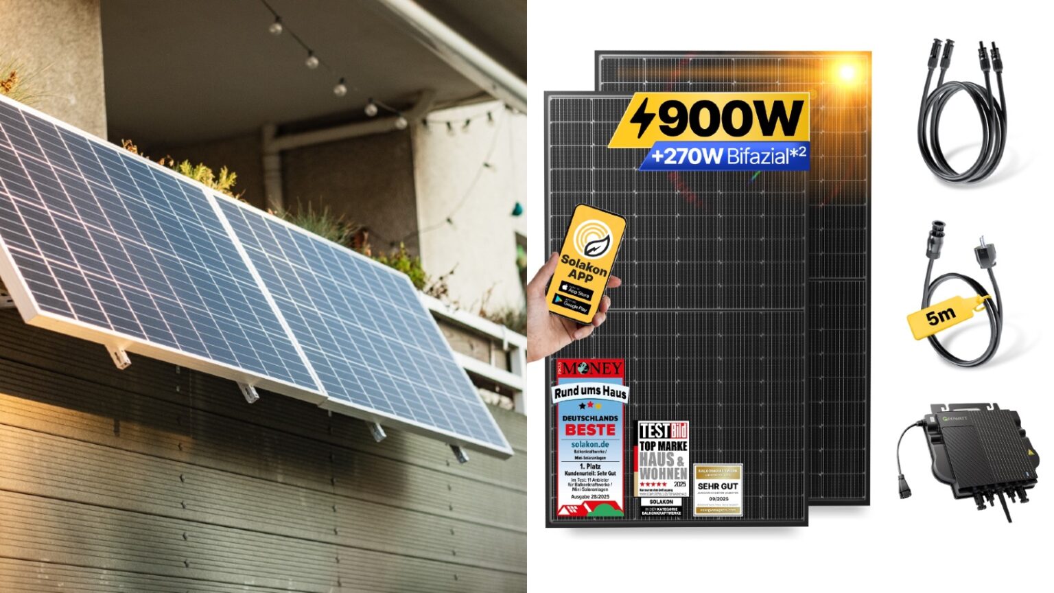 Mini-Solaranlage extrem günstig: Was steckt hinter dem Netto-Angebot?