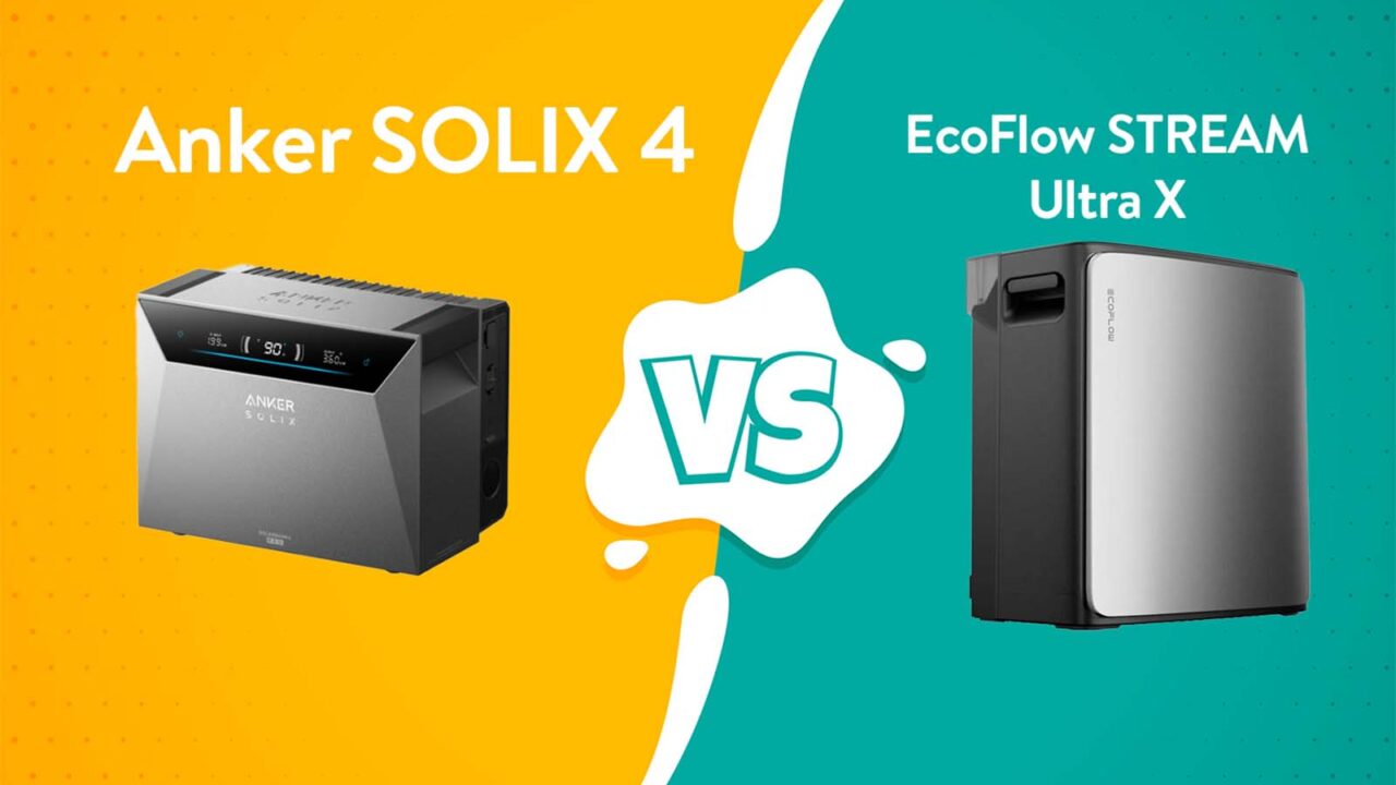 Anker SOLIX 4 gegen EcoFlow Stream Ultra X: Wer macht das Rennen?